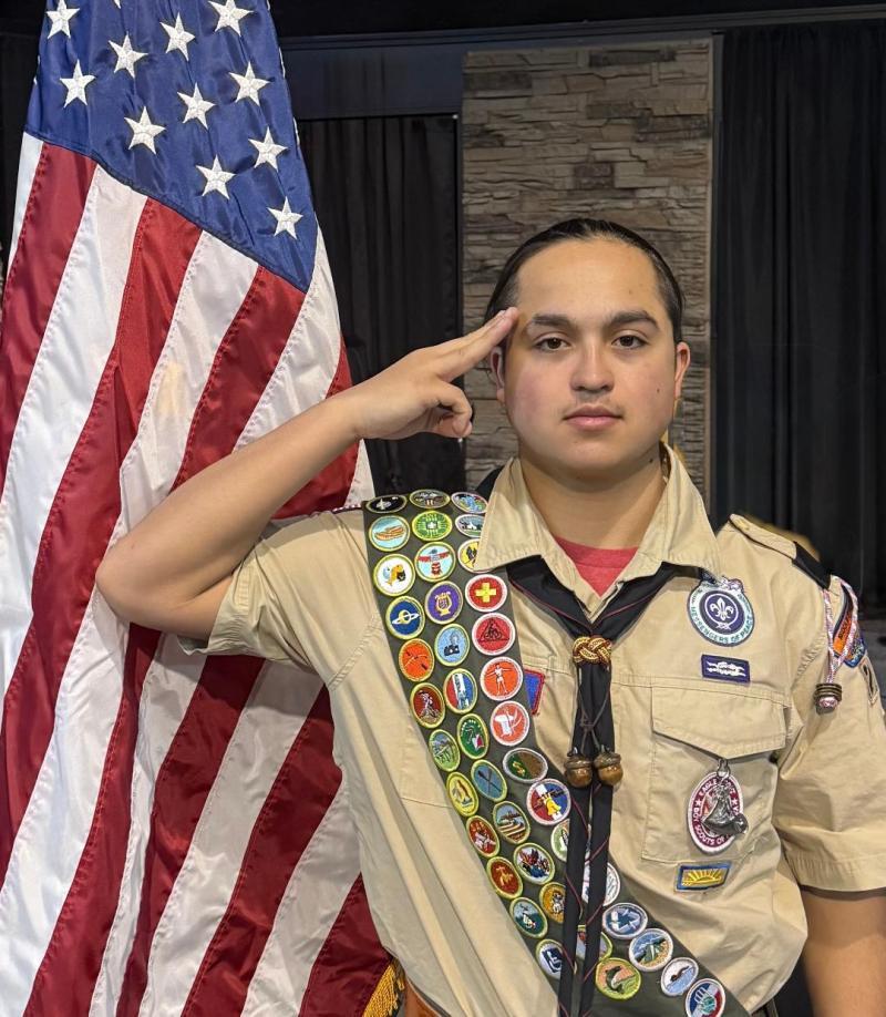 The first Eagle Scout of CSM Gary W. Crisp Post 289: A landmark achievement in Scouting ...